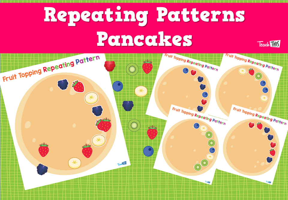 Repeating Patterns Pancakes :: Teacher Resources and Classroom Games :: Teach This