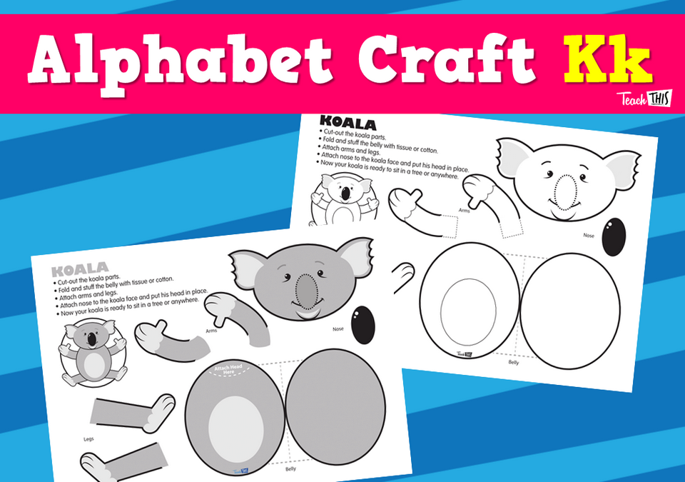 Alphabet Craft Kk :: Teacher Resources and Classroom Games :: Teach This
