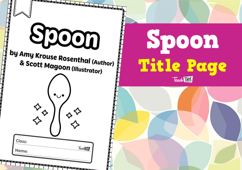 Spoon - Title Page :: Teacher Resources and Classroom Games :: Teach This