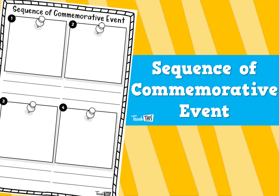 Sequence of Commemorative Events :: Teacher Resources and Classroom ...