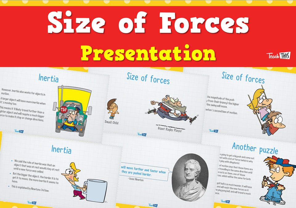 Size of Forces - Presentation :: Teacher Resources and Classroom Games ...