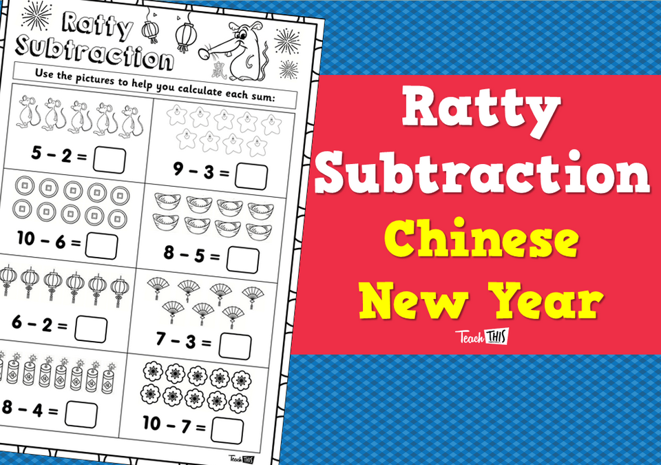 Ratty Subtraction - Chinese New Year :: Teacher Resources and Classroom ...