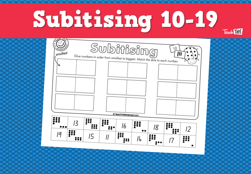Subitising 10-19 :: Teacher Resources and Classroom Games :: Teach This