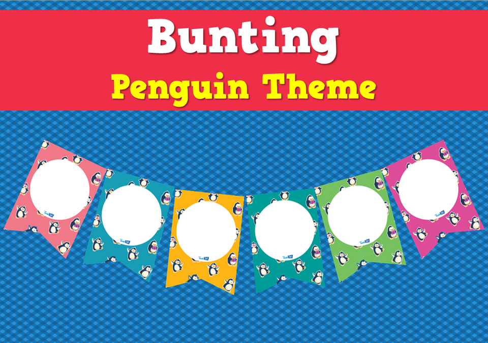 Bunting - Penguin Theme :: Teacher Resources and Classroom Games ...