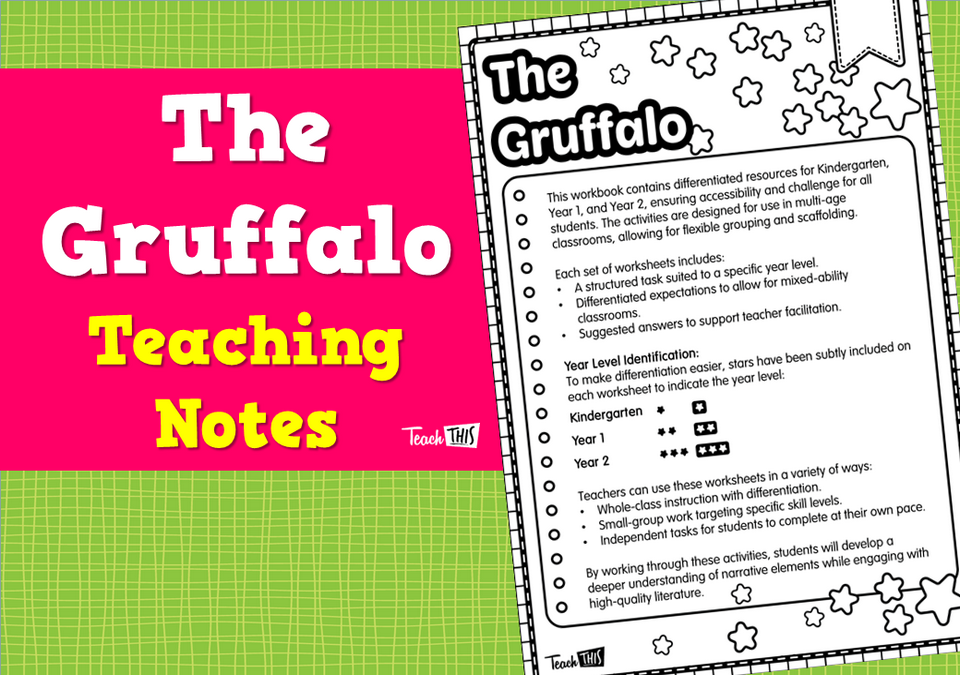 The Gruffalo - Teaching Notes :: Teacher Resources and Classroom Games ...