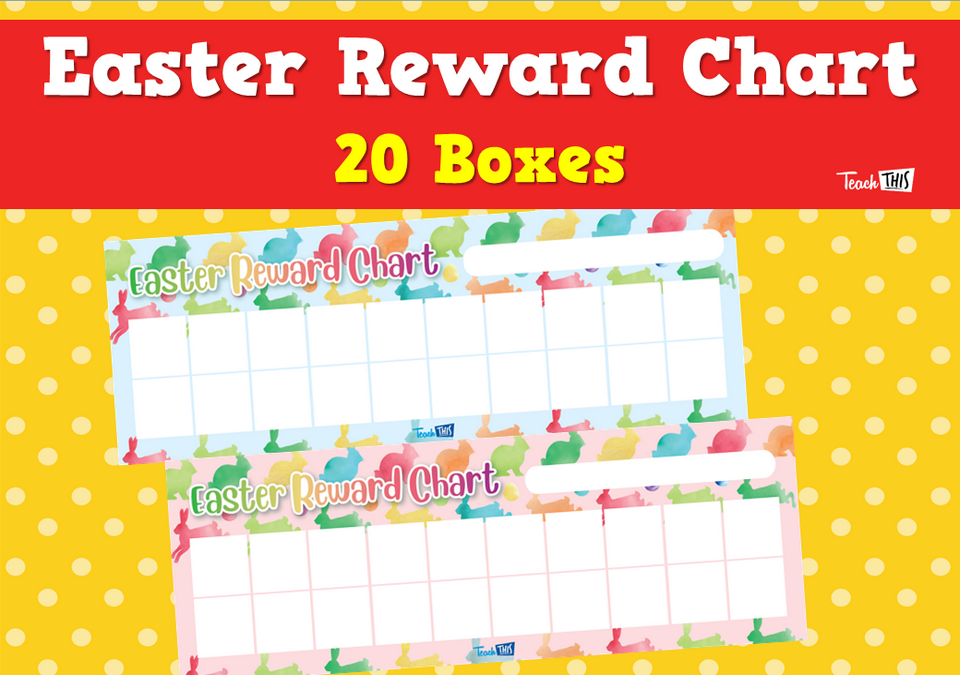 Easter Reward Chart - 20 Boxes :: Teacher Resources and Classroom Games ...