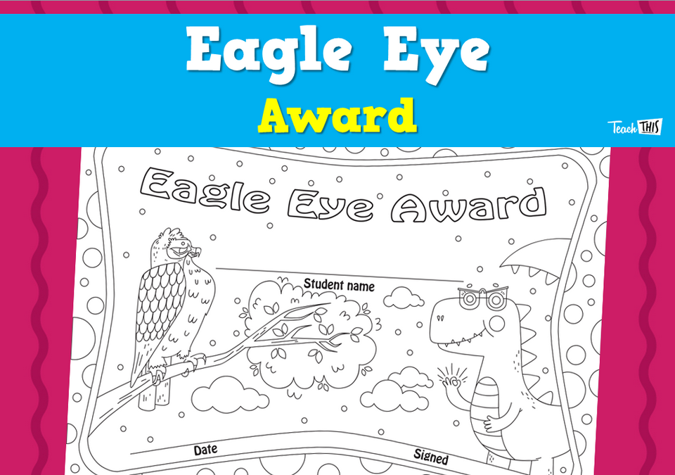 Eagle Eye Award :: Teacher Resources and Classroom Games :: Teach This