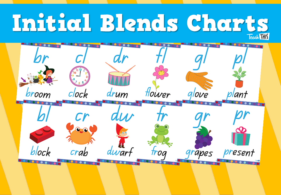 Initial Blends Charts :: Teacher Resources and Classroom Games :: Teach ...