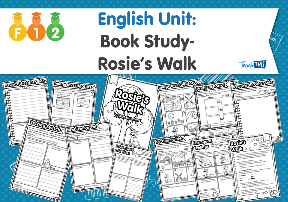 English Unit: Book Study - Rosie’s Walk :: Teacher Resources and ...