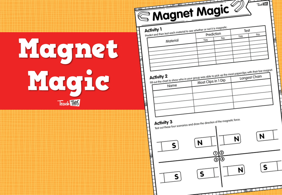 Magnet Magic :: Teacher Resources and Classroom Games :: Teach This