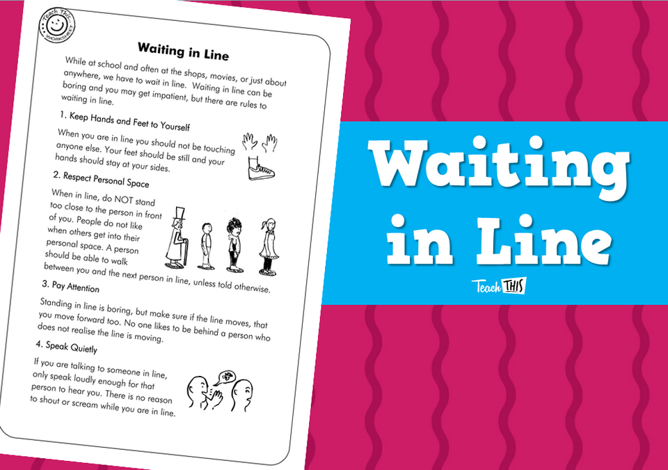 Waiting in Line (2pg) :: Teacher Resources and Classroom Games :: Teach ...