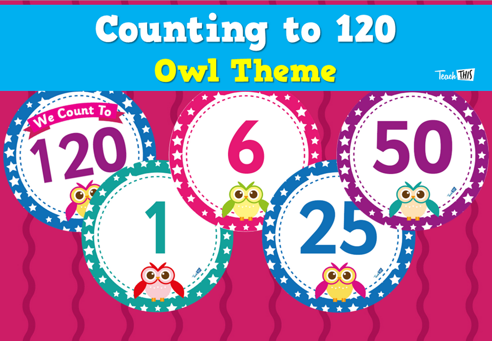 Owl Theme - Counting to 120 :: Teacher Resources and Classroom Games ...