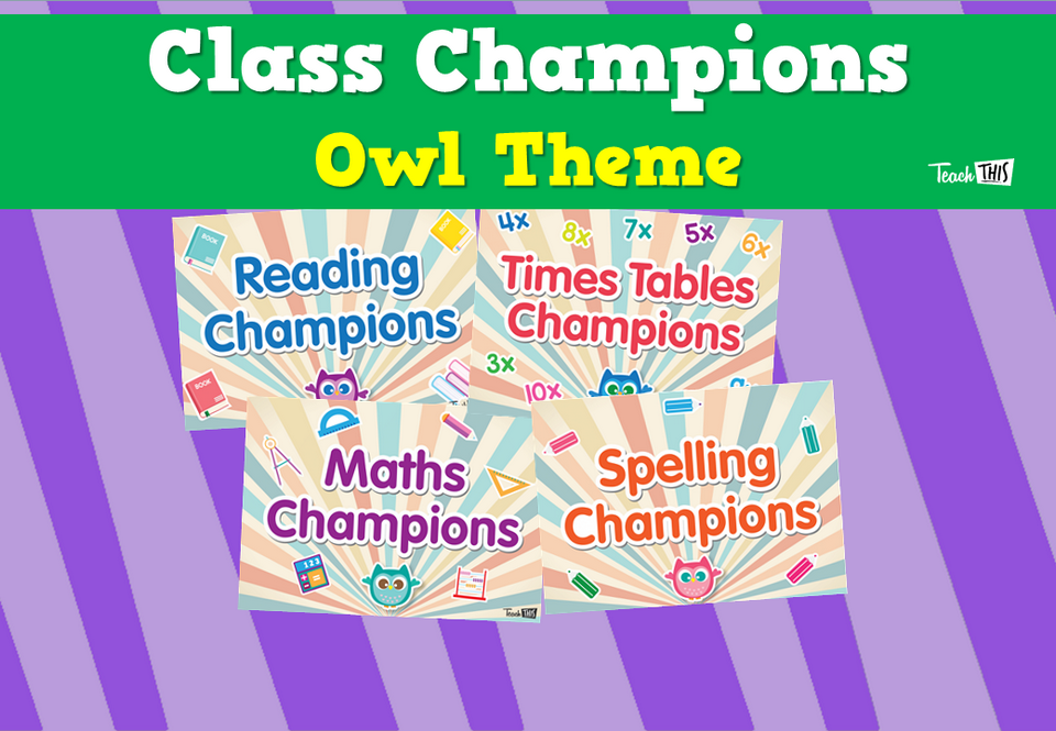 Class Champions - Owl Theme :: Teacher Resources and Classroom Games ...