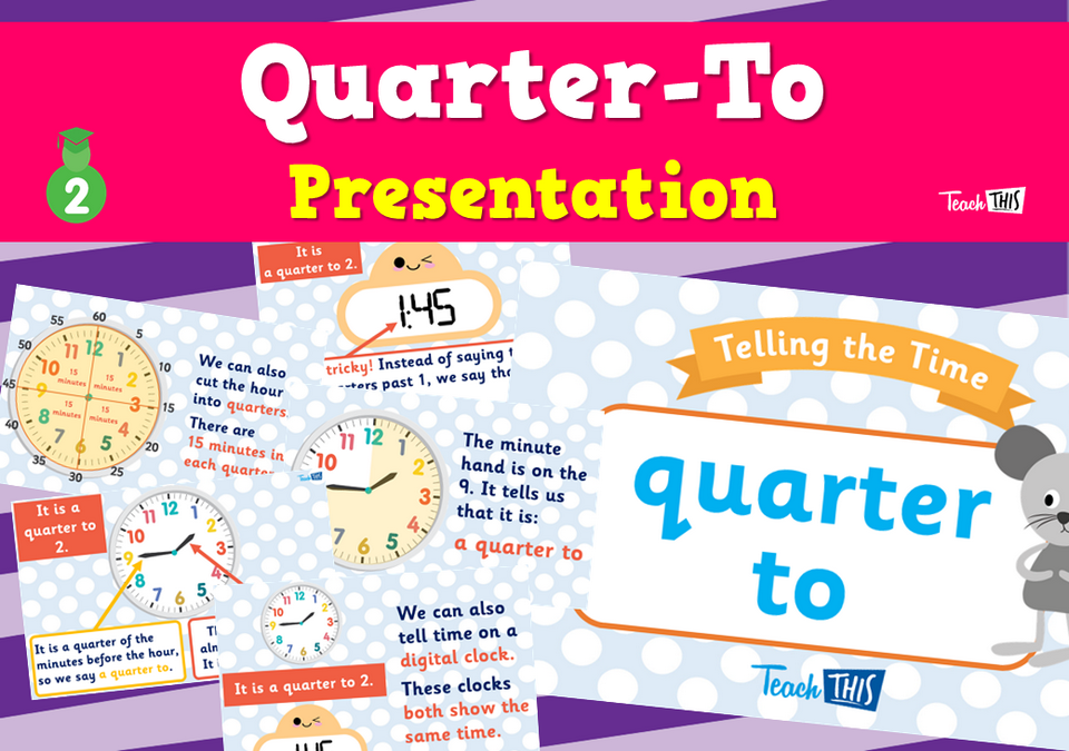 Quarter-To - Presentation :: Teacher Resources and Classroom Games ...