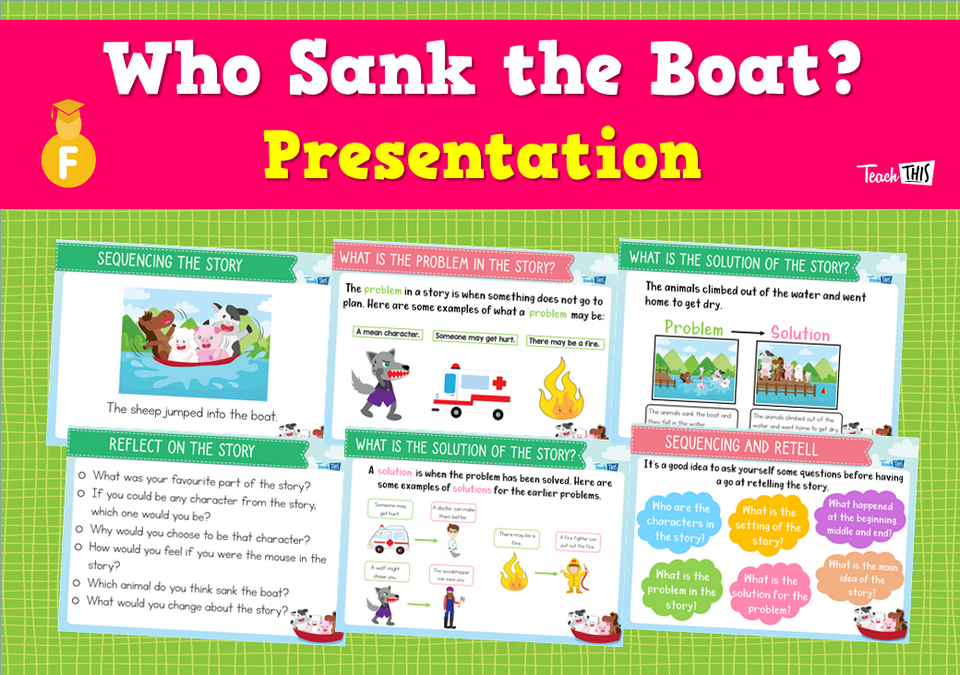 Who Sank the Boat? - Presentation :: Teacher Resources and Classroom ...