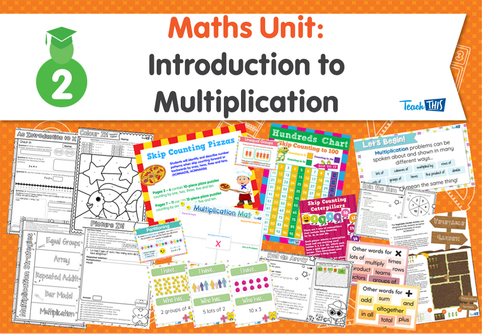 Maths Unit Introduction To Multiplication Teacher Resources And