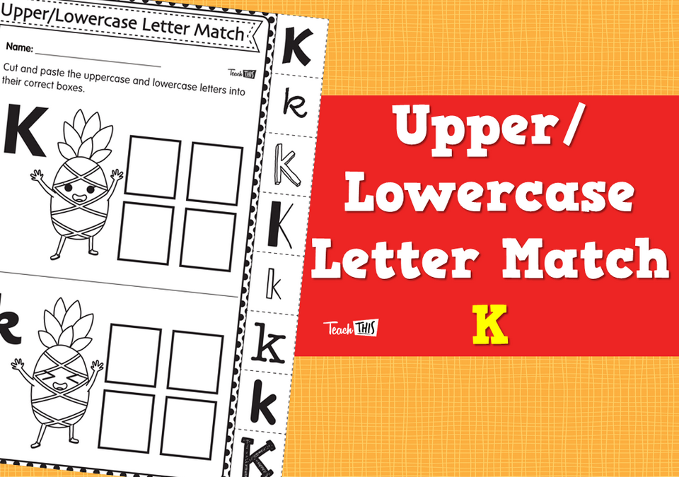 Upper/Lowercase Letter Match K :: Teacher Resources and Classroom Games ...