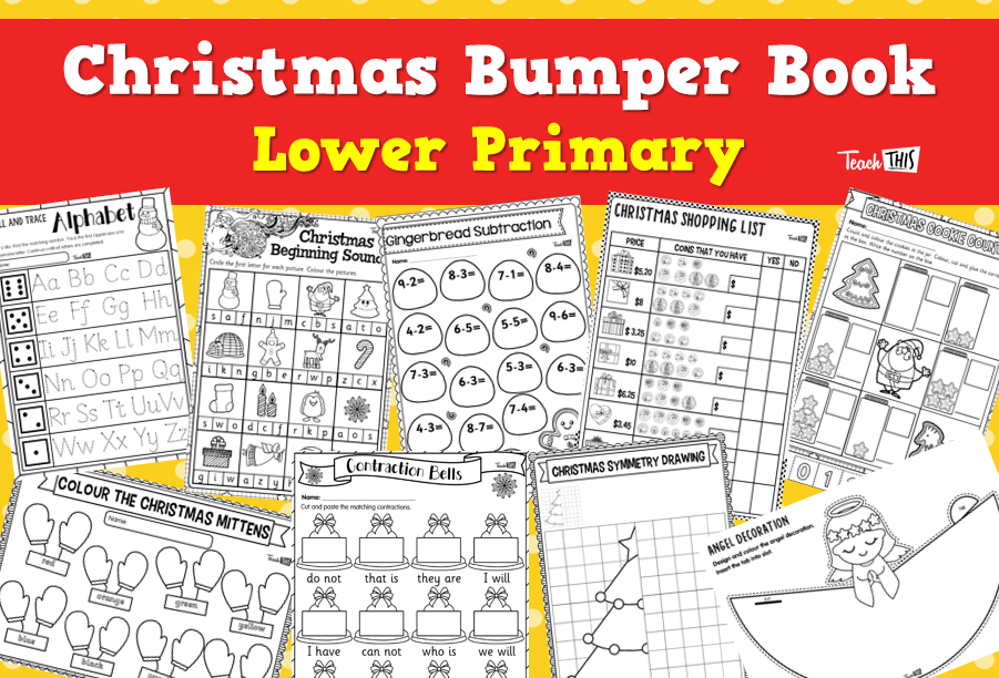 Christmas Bumper Book - Lower Primary :: Teacher Resources and ...