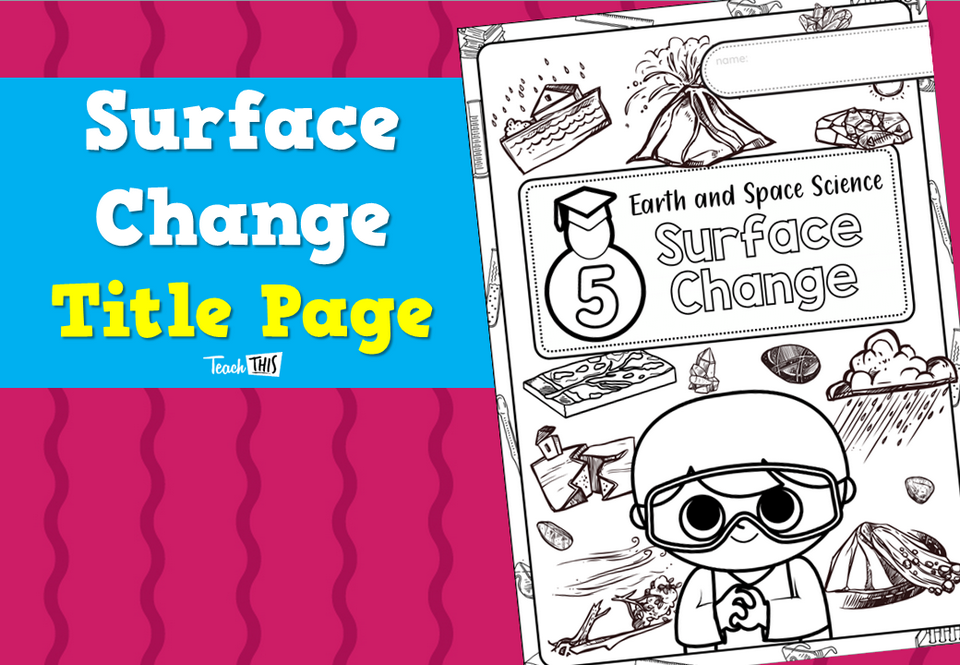 Surface Change - Title Page :: Teacher Resources and Classroom Games ...