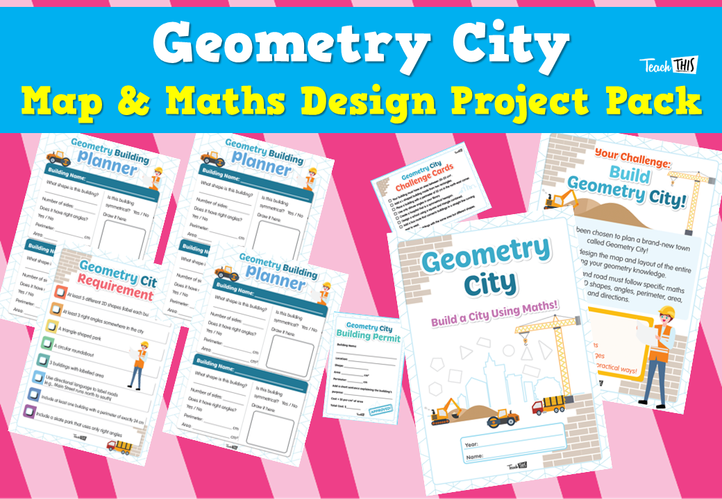 Geometry City - Map & Maths Design Project Pack :: Teacher Resources ...