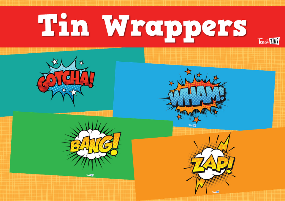 Tin Wrappers :: Teacher Resources and Classroom Games :: Teach This