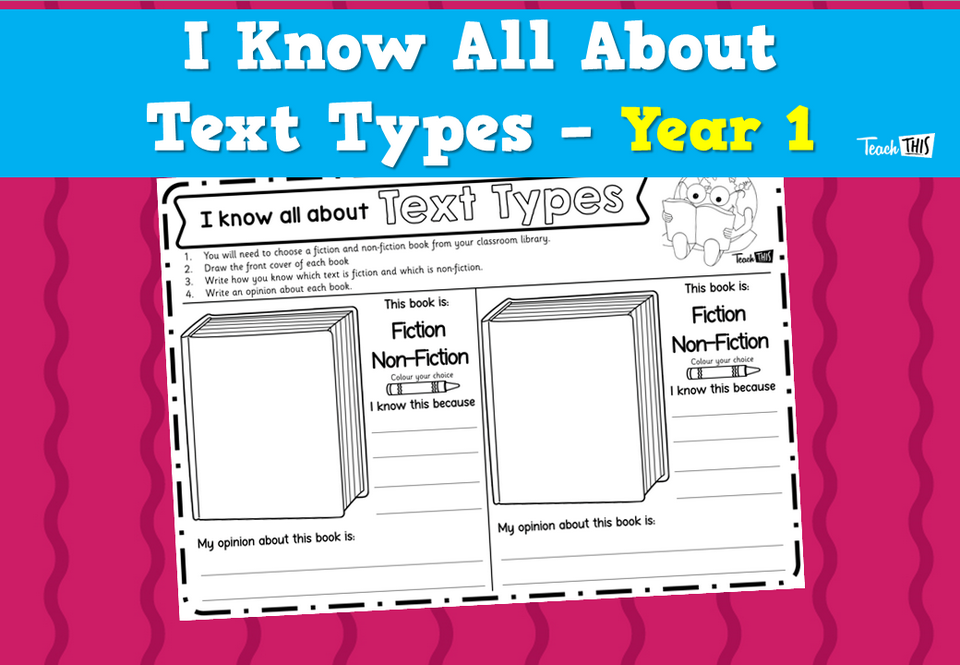 I Know All About Text Types – Year 1 :: Teacher Resources and Classroom ...