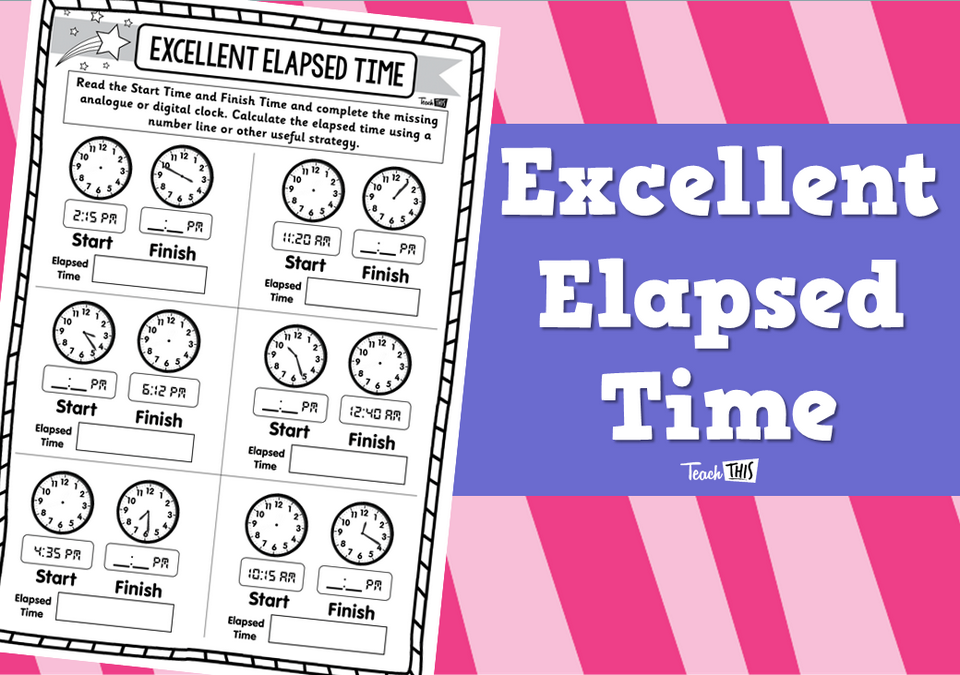 Excellent Elapsed Time :: Teacher Resources and Classroom Games ...
