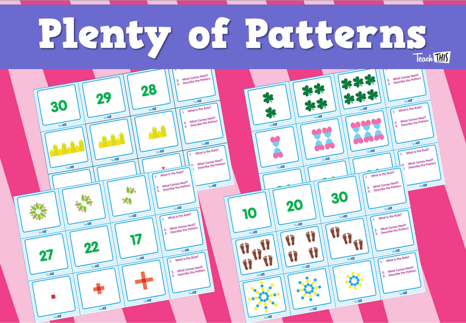 Plenty of Patterns :: Teacher Resources and Classroom Games :: Teach This