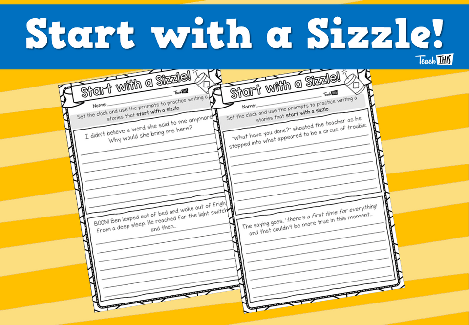 Start with a Sizzle! :: Teacher Resources and Classroom Games :: Teach This