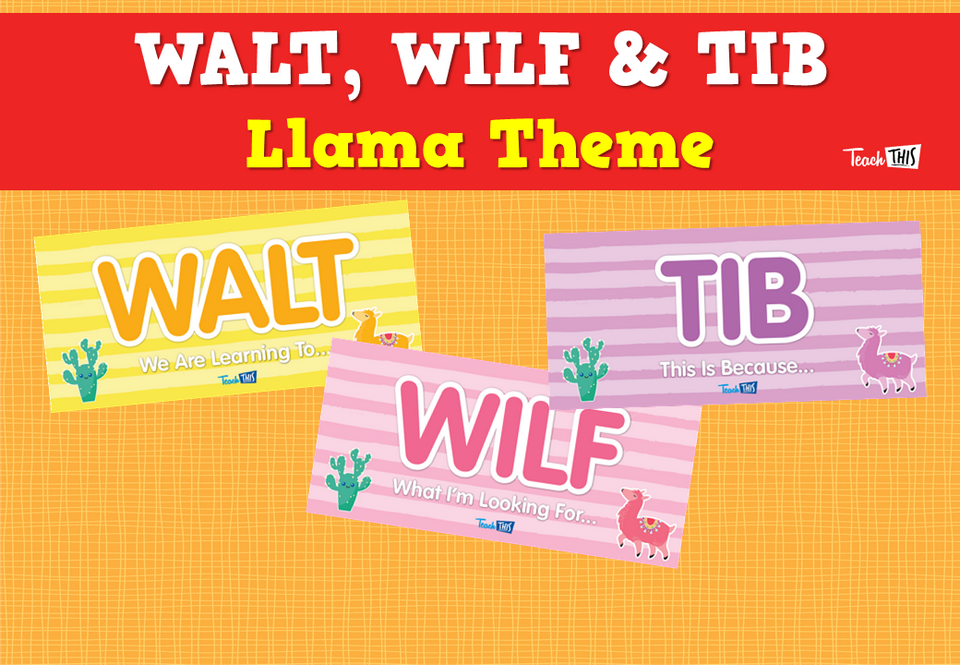 Walt Wilf And Tib Llama Theme Teacher Resources And Classroom Games Teach This
