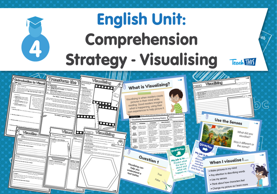 English Unit: Comprehension Strategy: Visualising :: Teacher Resources and Classroom Games ...