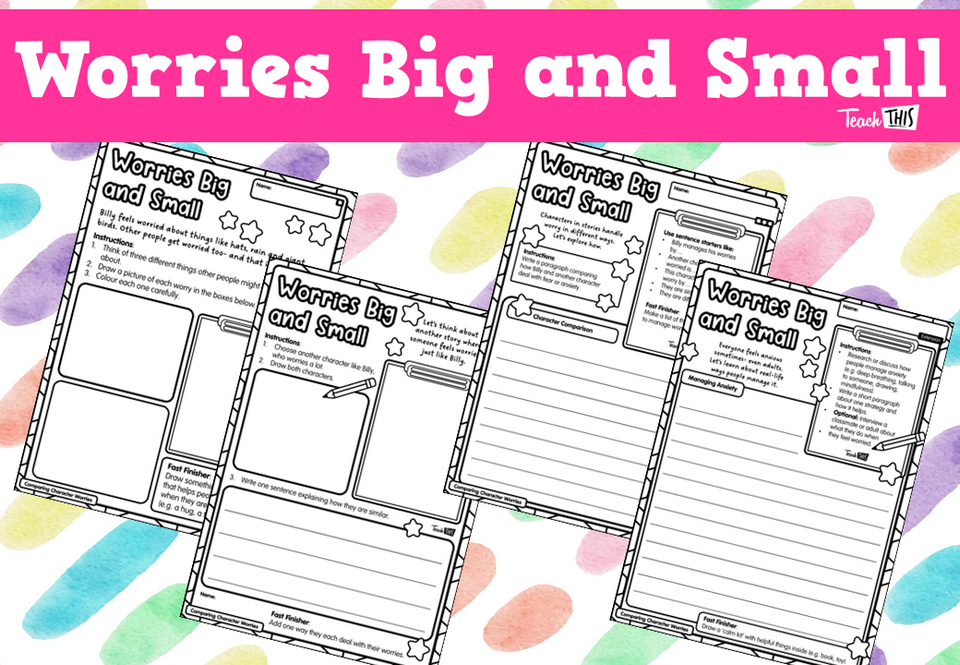 Worries Big and Small :: Teacher Resources and Classroom Games :: Teach ...