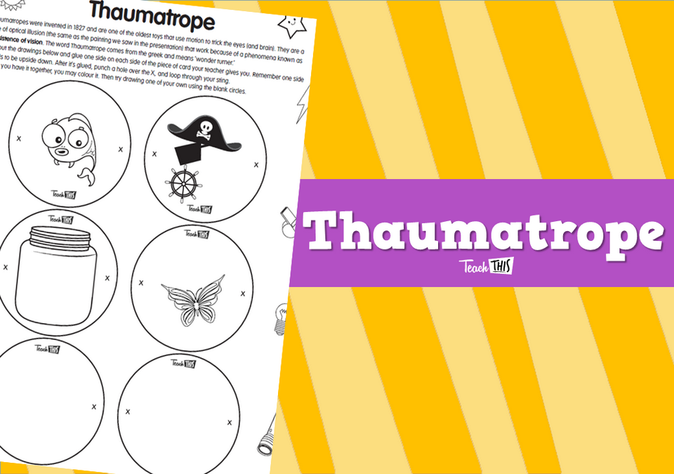 Thaumatrope :: Teacher Resources and Classroom Games :: Teach This
