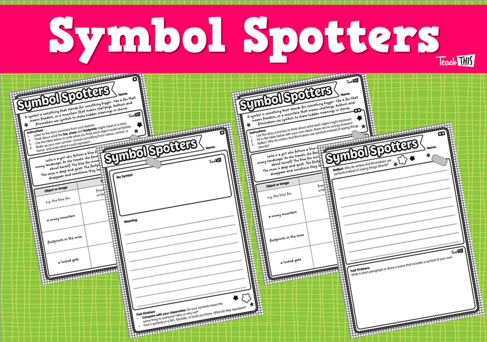 Symbol Spotters :: Teacher Resources and Classroom Games :: Teach This