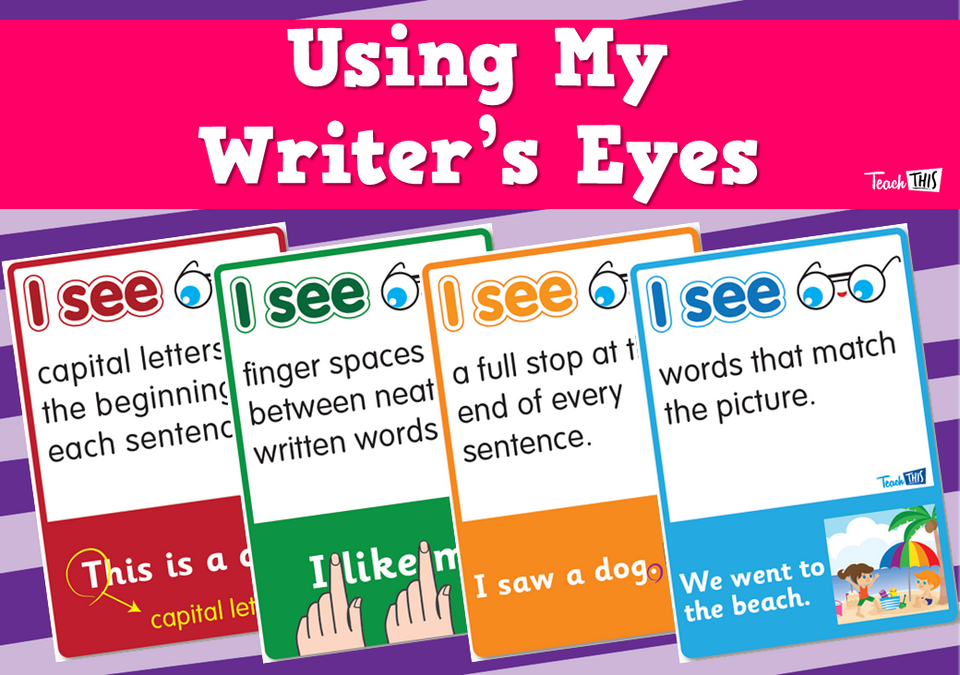 Using My Writer's Eyes :: Teacher Resources and Classroom Games ...