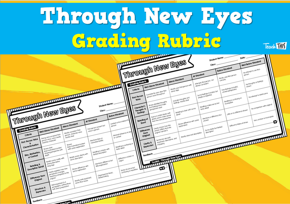 Through New Eyes - Grading Rubric :: Teacher Resources and Classroom Games :: Teach This