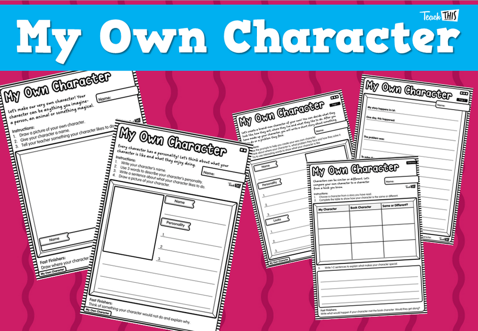 My Own Character :: Teacher Resources and Classroom Games :: Teach This