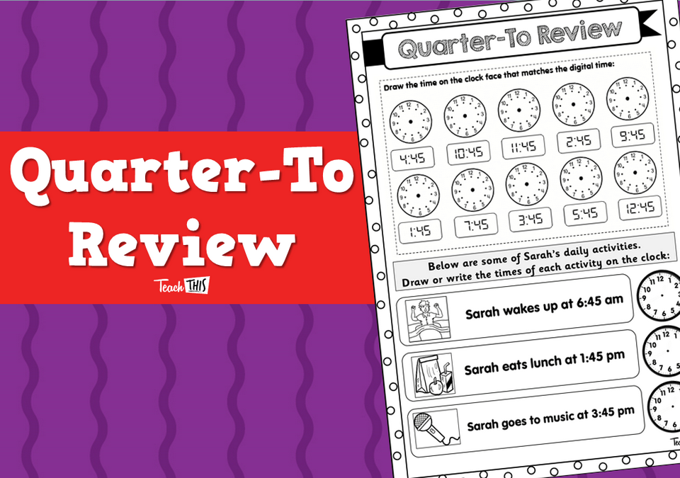 Quarter-To Review :: Teacher Resources and Classroom Games :: Teach This