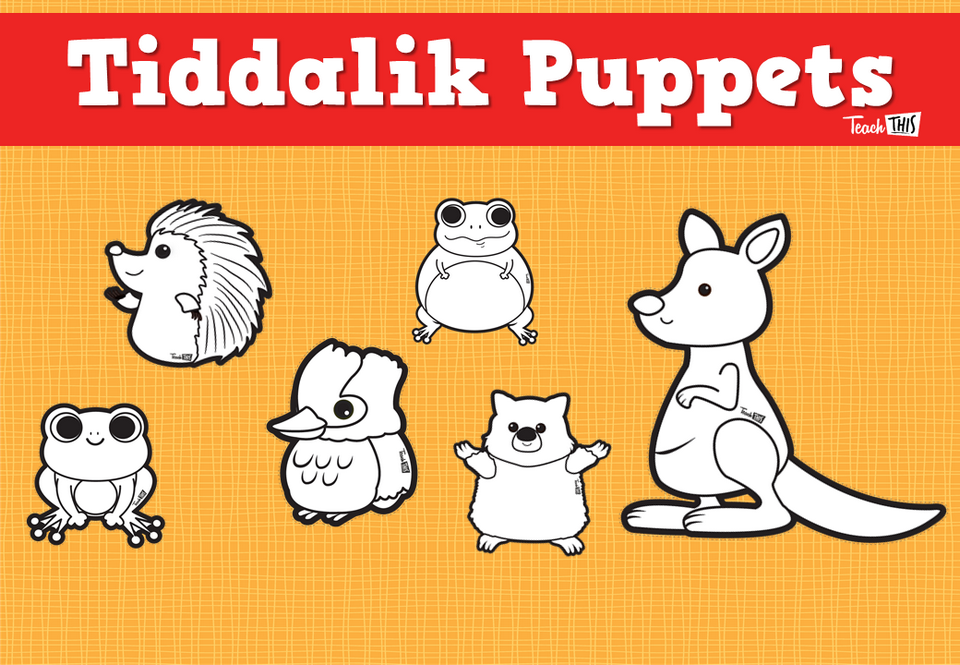 Tiddalik Puppets :: Teacher Resources and Classroom Games :: Teach This