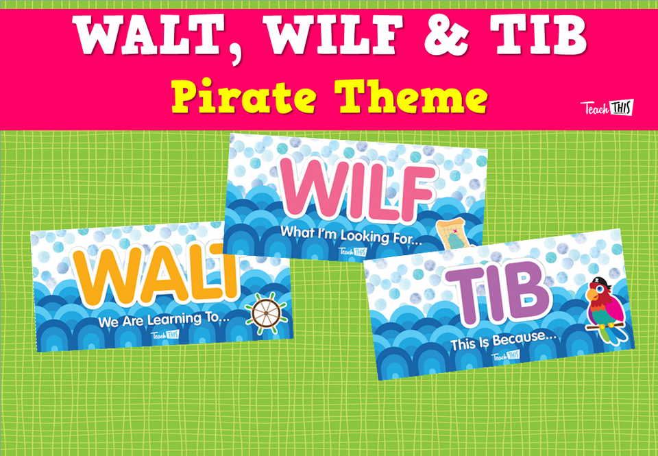 Walt Wilf And Tib Pirate Theme Teacher Resources And Classroom Games Teach This