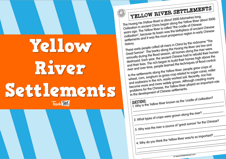 Yellow River Settlements :: Teacher Resources and Classroom Games ...