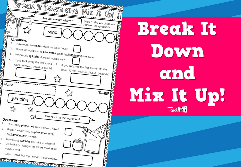 Break It Down and Mix It Up! :: Teacher Resources and Classroom Games ...