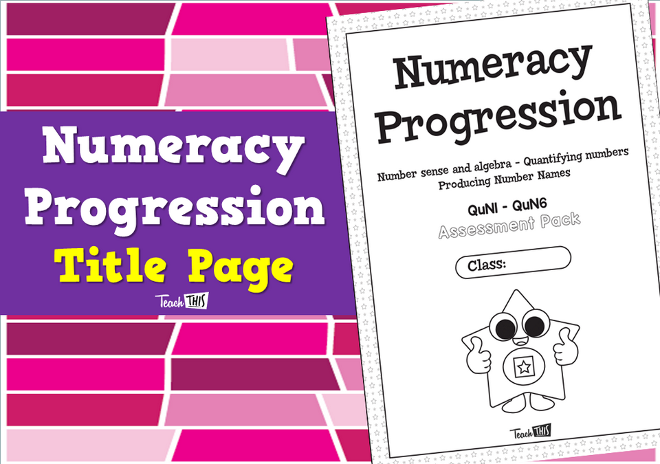 Title Page - Numeracy Progression :: Teacher Resources and Classroom ...