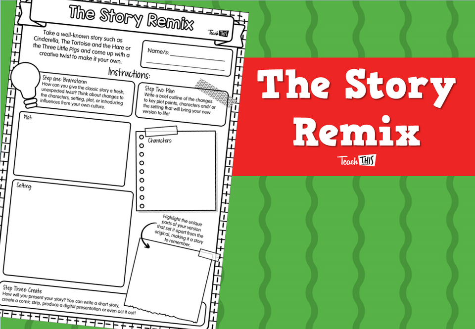 The Story Remix :: Teacher Resources and Classroom Games :: Teach This