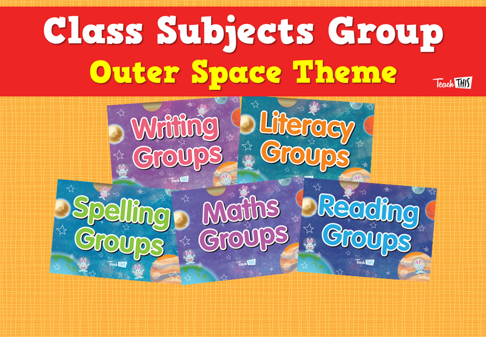 Class Subjects Group - Outer Space Theme :: Teacher Resources and ...