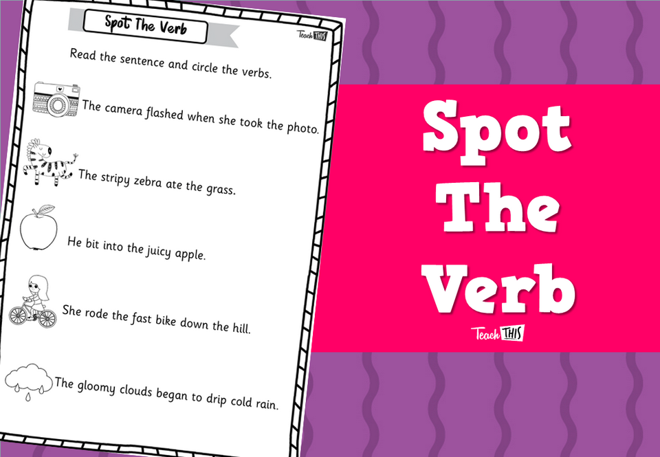 Spot The Verb :: Teacher Resources and Classroom Games :: Teach This