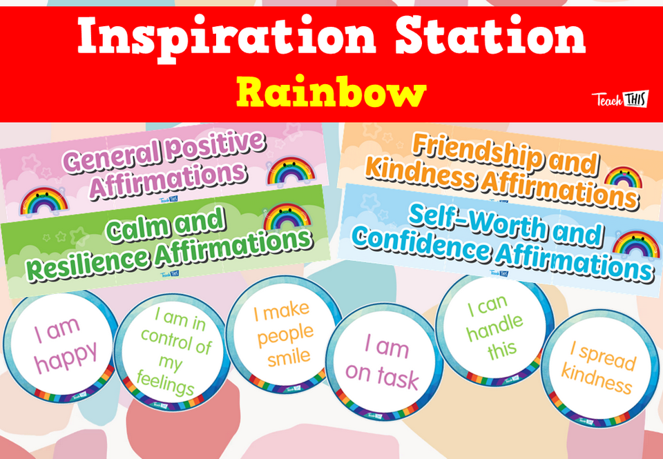 Inspiration Station - Rainbow :: Teacher Resources and Classroom Games ...
