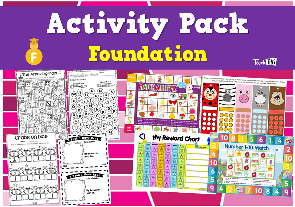 Activity Pack - Foundation :: Teacher Resources and Classroom Games ...