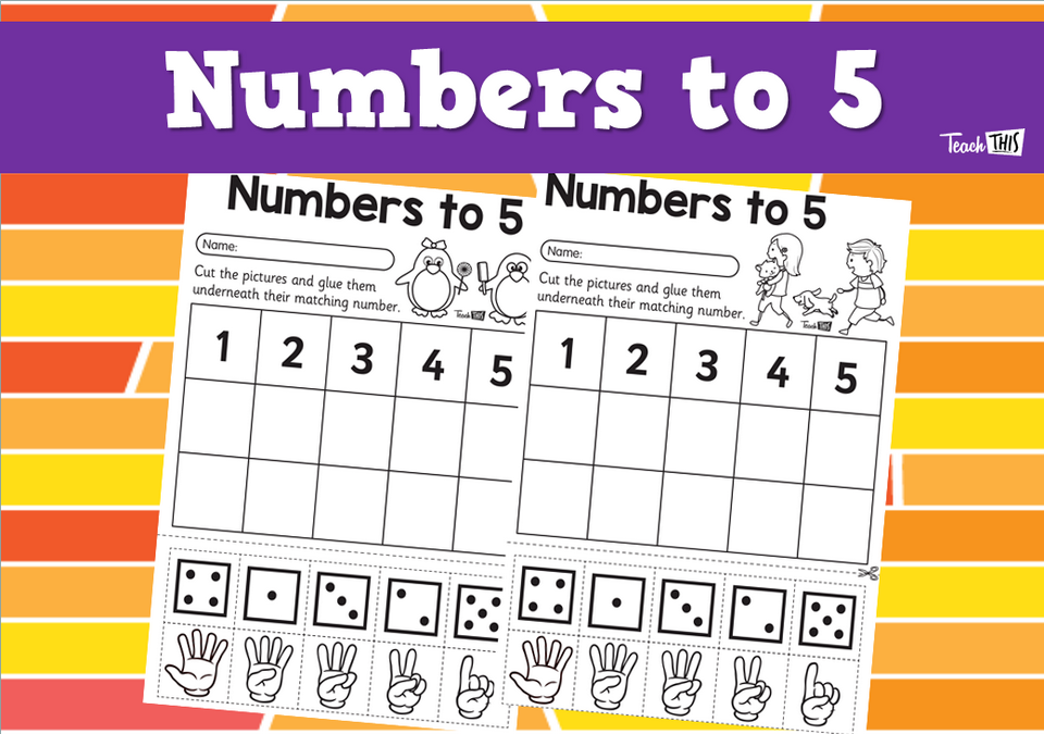 Numbers to 5 :: Teacher Resources and Classroom Games :: Teach This