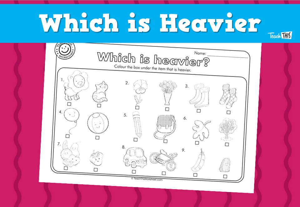 Which is Heavier :: Teacher Resources and Classroom Games :: Teach This
